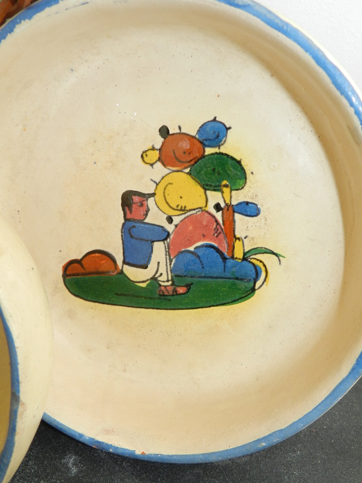 ANTIQUE NESTING PANS/ Mexican Style Clay Pottery | Etsy