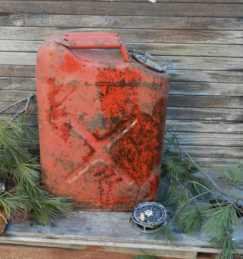ANTIQUE GAS CAN - Etsy