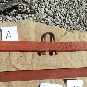 From 3 SINGLE TREE Yokes/barn Red - Etsy