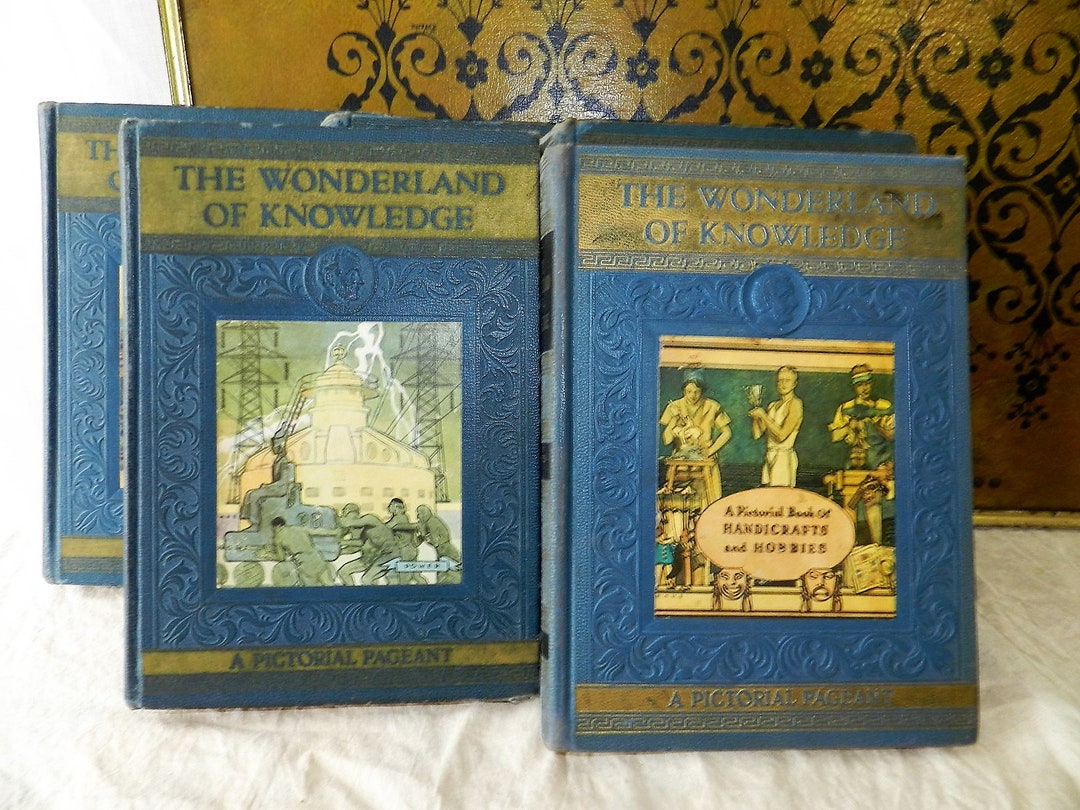 The WONDERLAND OF KNOWLEDGE Volumes- 1,3,5,7,8,9,10,12 - Etsy