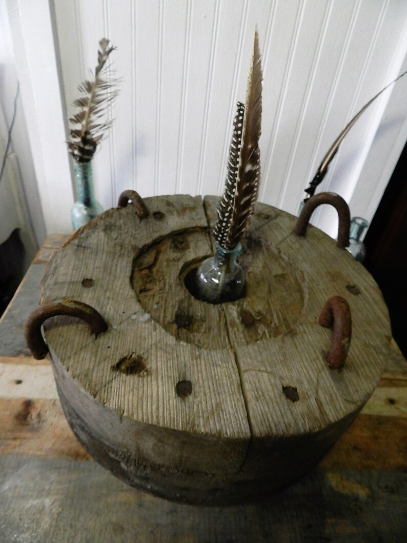 ANTIQUE WOOD COG - Etsy