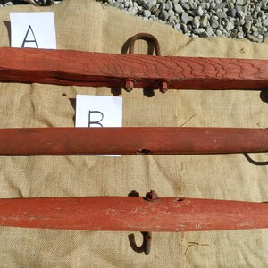 From 3 SINGLE TREE Yokes/barn Red - Etsy
