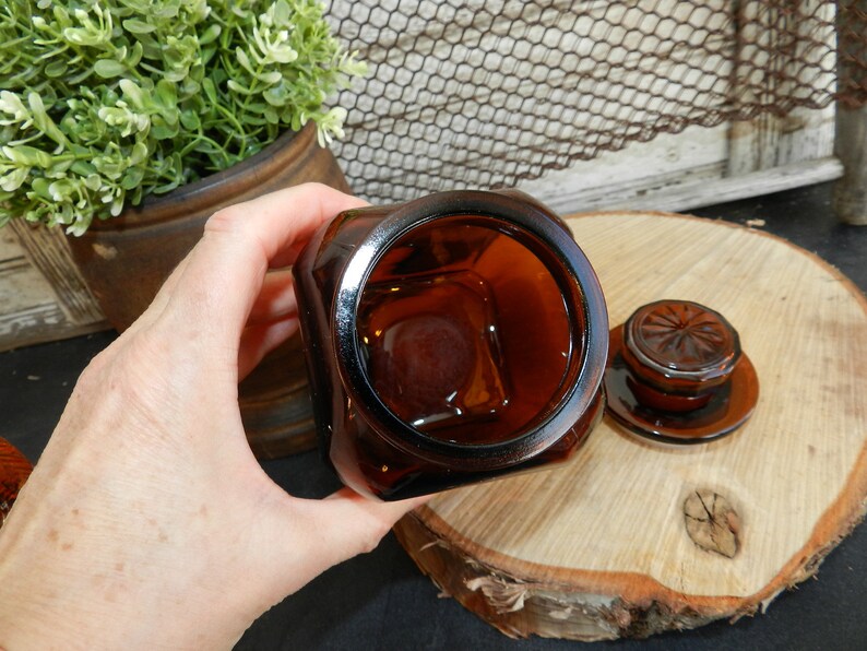 RUBY RED AP0THECARY Jars With Sifter Lid/set 0F TW0 - Etsy