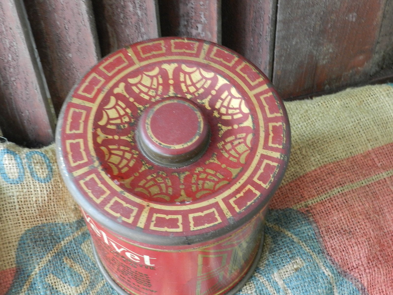 VELVET TOBACCO TIN Humidor Tin - Etsy