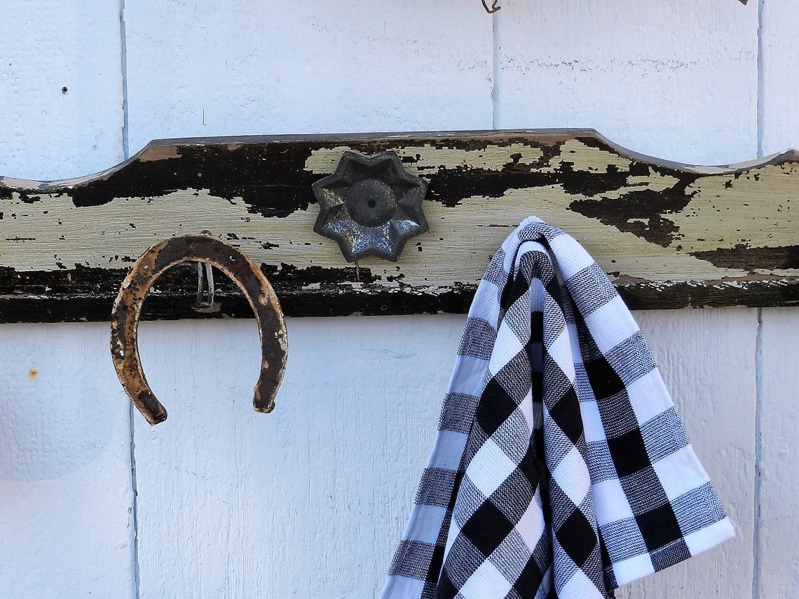 VINTAGE RUSTIC HANGER/ Repurposed/country Decor - Etsy