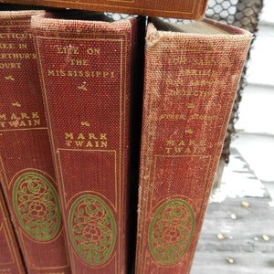 MARK TWAIN 1901/HARPER'S Library Edition/sold Individually - Etsy