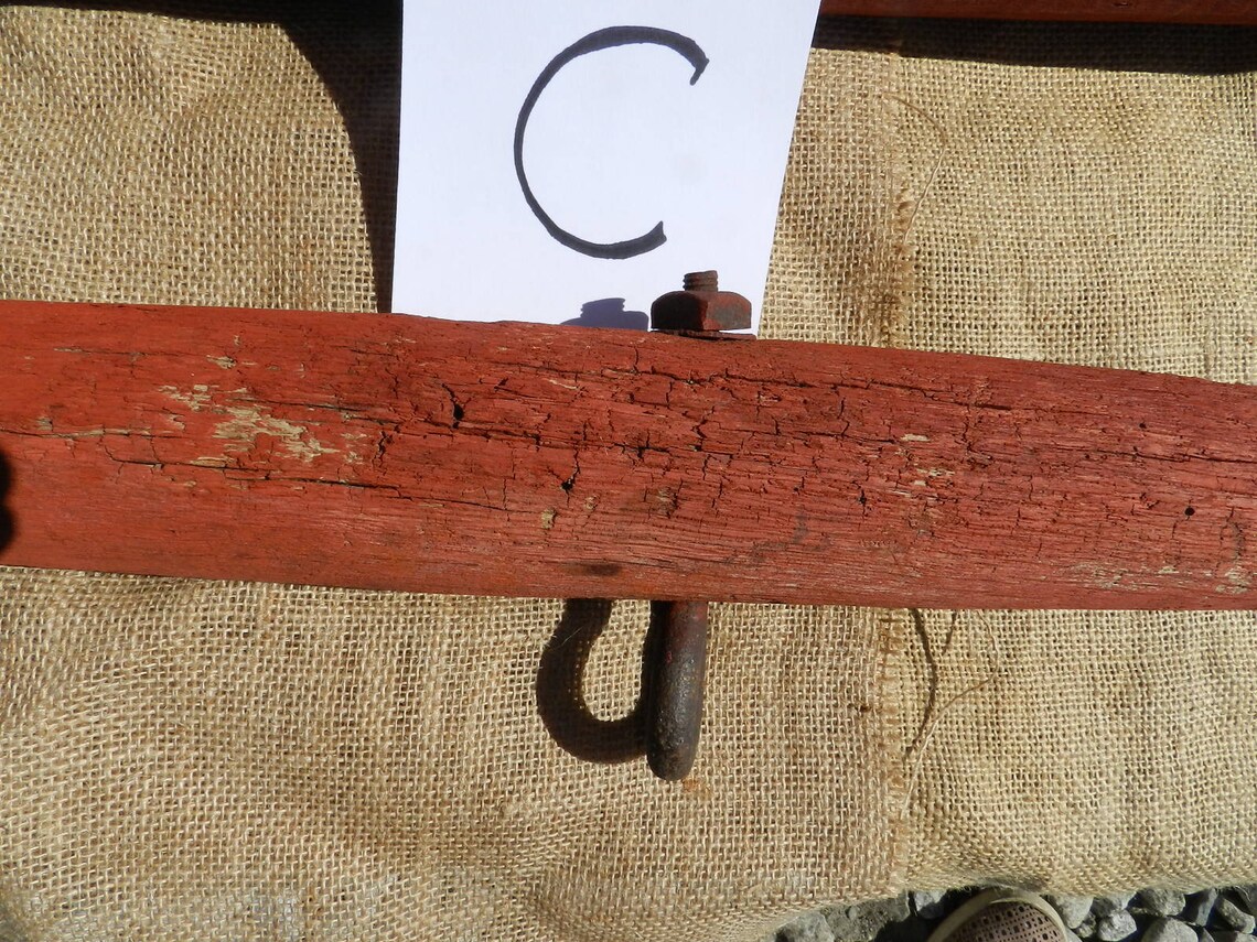 From 3 SINGLE TREE Yokes/barn Red - Etsy