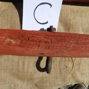 From 3 SINGLE TREE Yokes/barn Red - Etsy