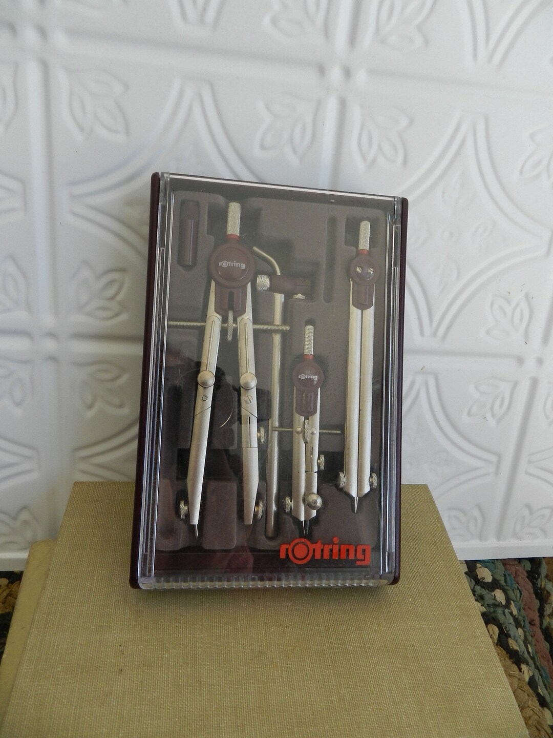 ANTIQUE ROTRING COMPASS/1970'S/6 Pc. - Etsy