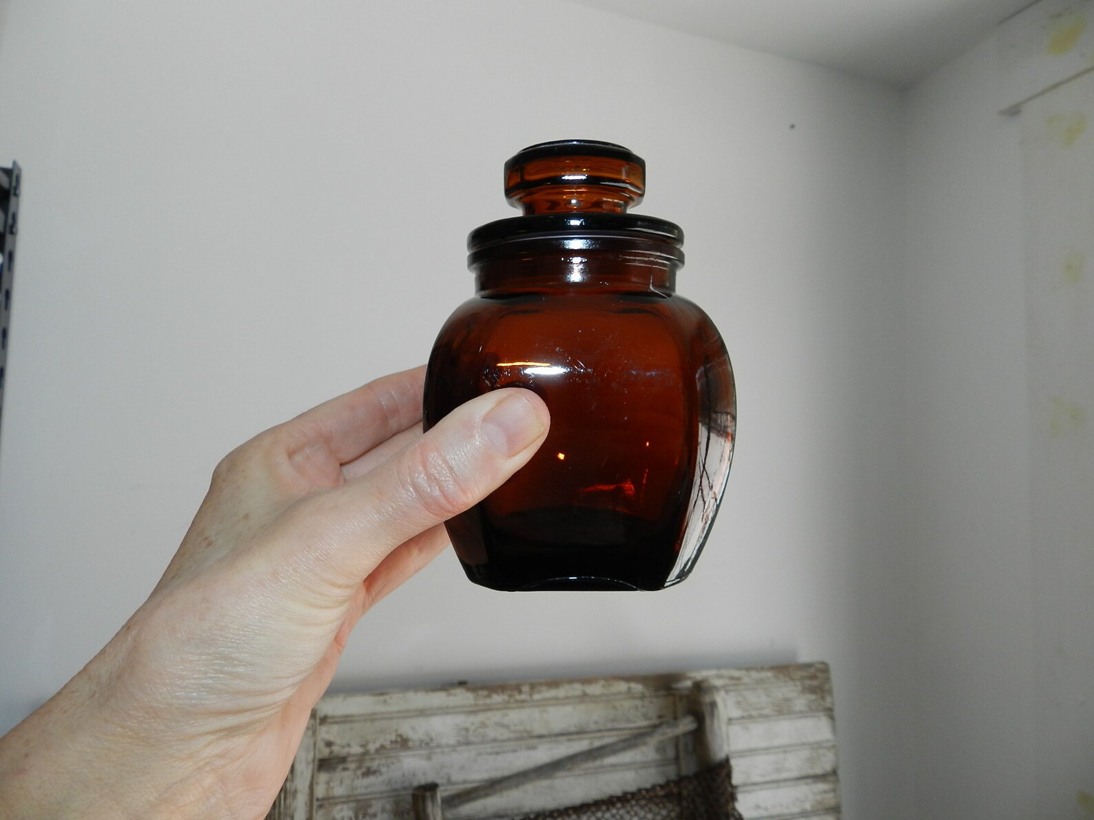 RUBY RED AP0THECARY Jars With Sifter Lid/set 0F TW0 - Etsy