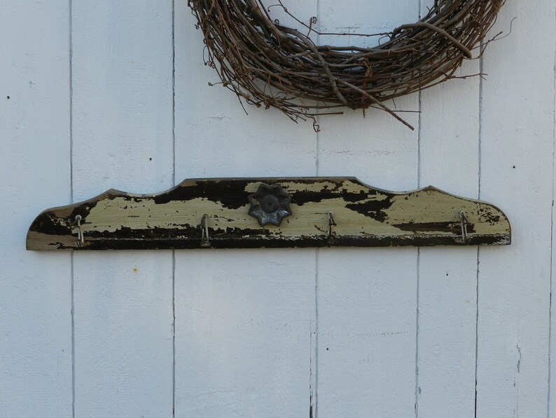 VINTAGE RUSTIC HANGER/ Repurposed/country Decor - Etsy