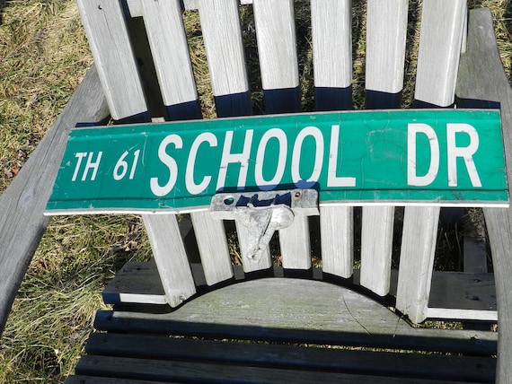 RETIRED ROAD SIGN | Etsy