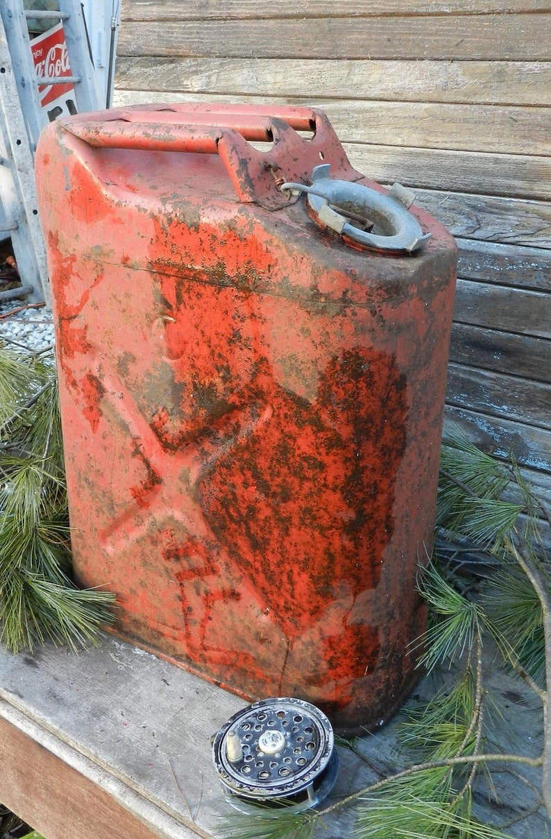ANTIQUE GAS CAN - Etsy