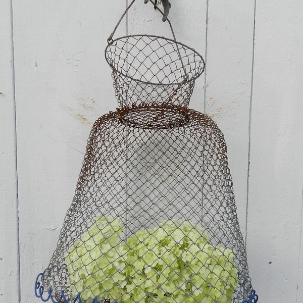 Metal Fishing Basket - Etsy