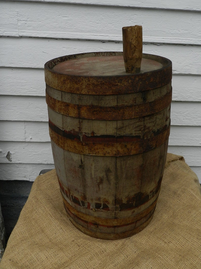 ANTIQUE WHISKEY BARREL - Etsy