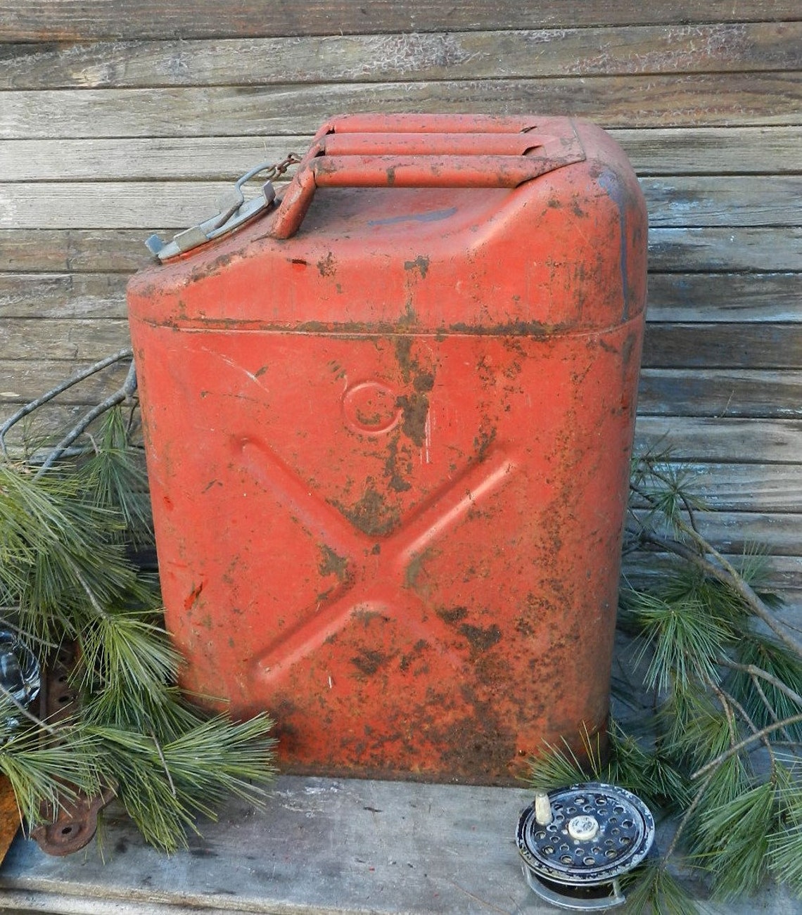 ANTIQUE GAS CAN - Etsy
