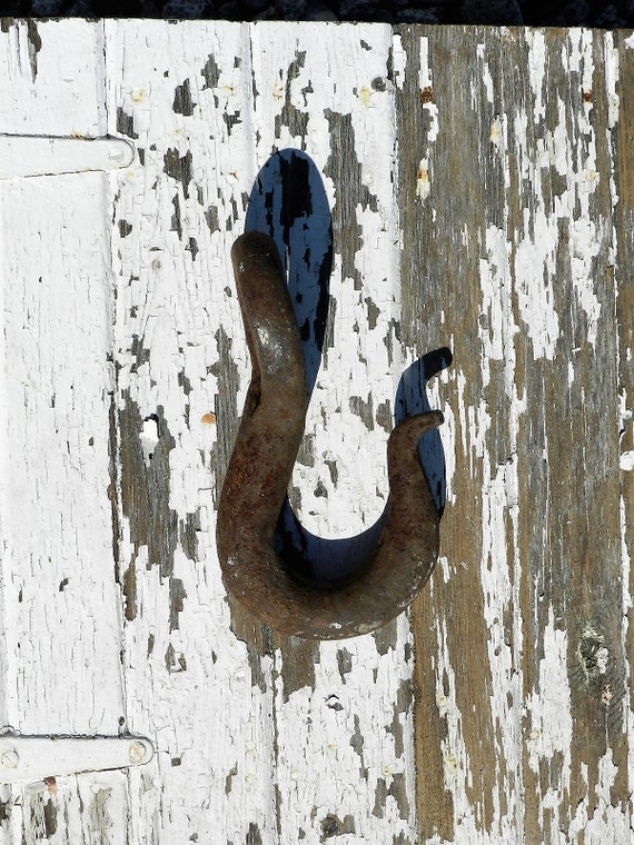 Hand FORGED Rustic IRON HOOK | Etsy