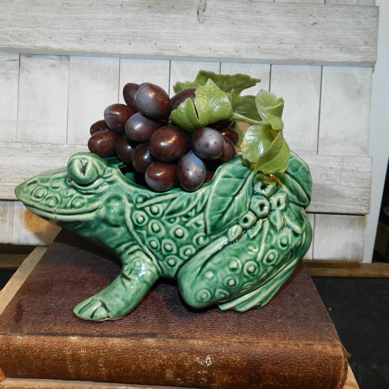 Mccoy Frog Planter - Etsy