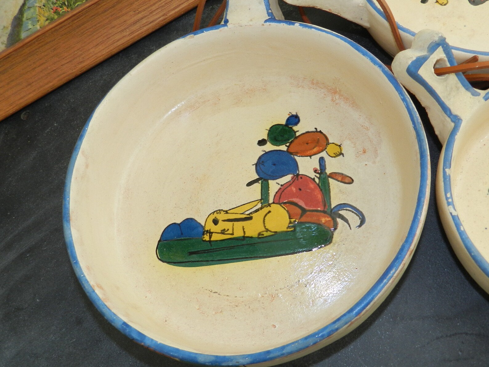 ANTIQUE NESTING PANS/ Mexican Style Clay Pottery | Etsy