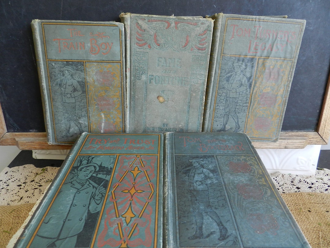 Choose From 5 Hardcover HORATIO ALGER Jr. Books - Etsy