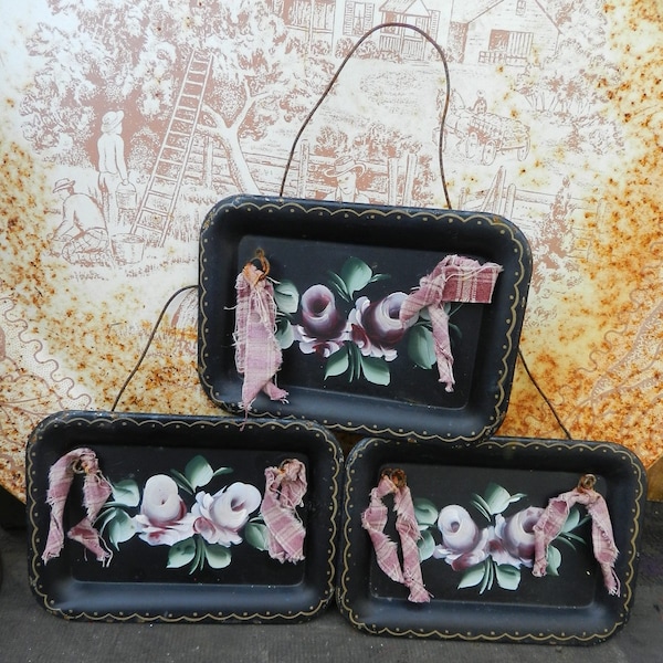 Tole Painted Flowers - Etsy