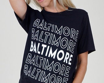 Baltimore T Shirt - Etsy