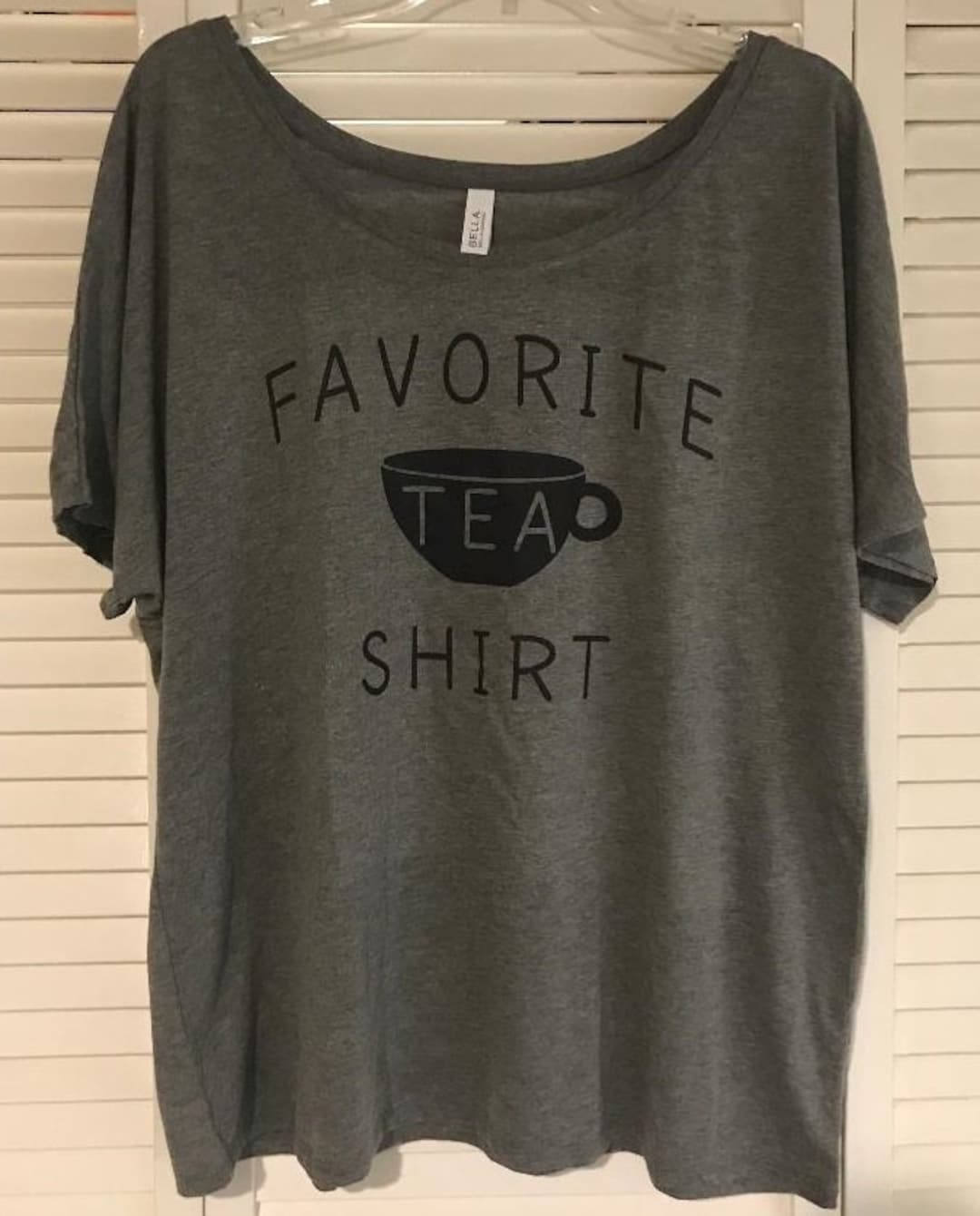 Favorite Tea Shirt Ladies Scoop Neck Tee - Etsy