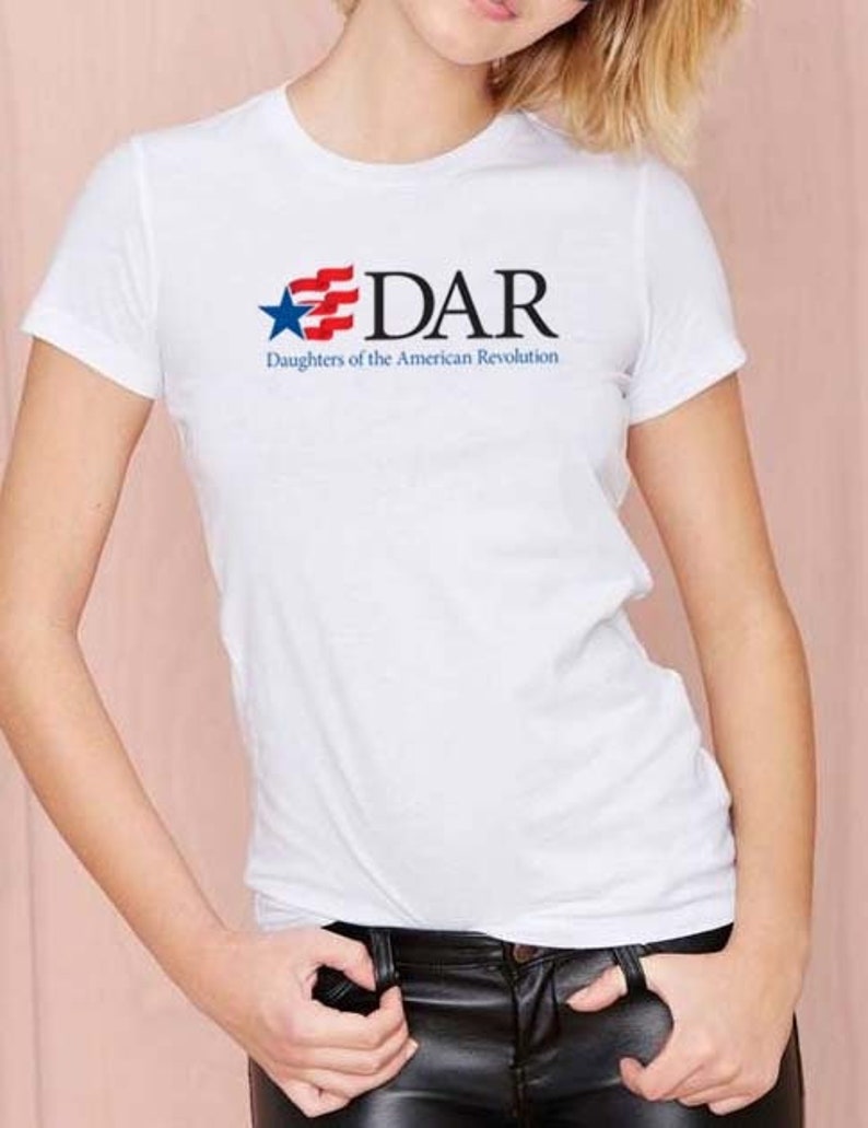 DAR Daughters of the American Revolution T-shirt - Etsy