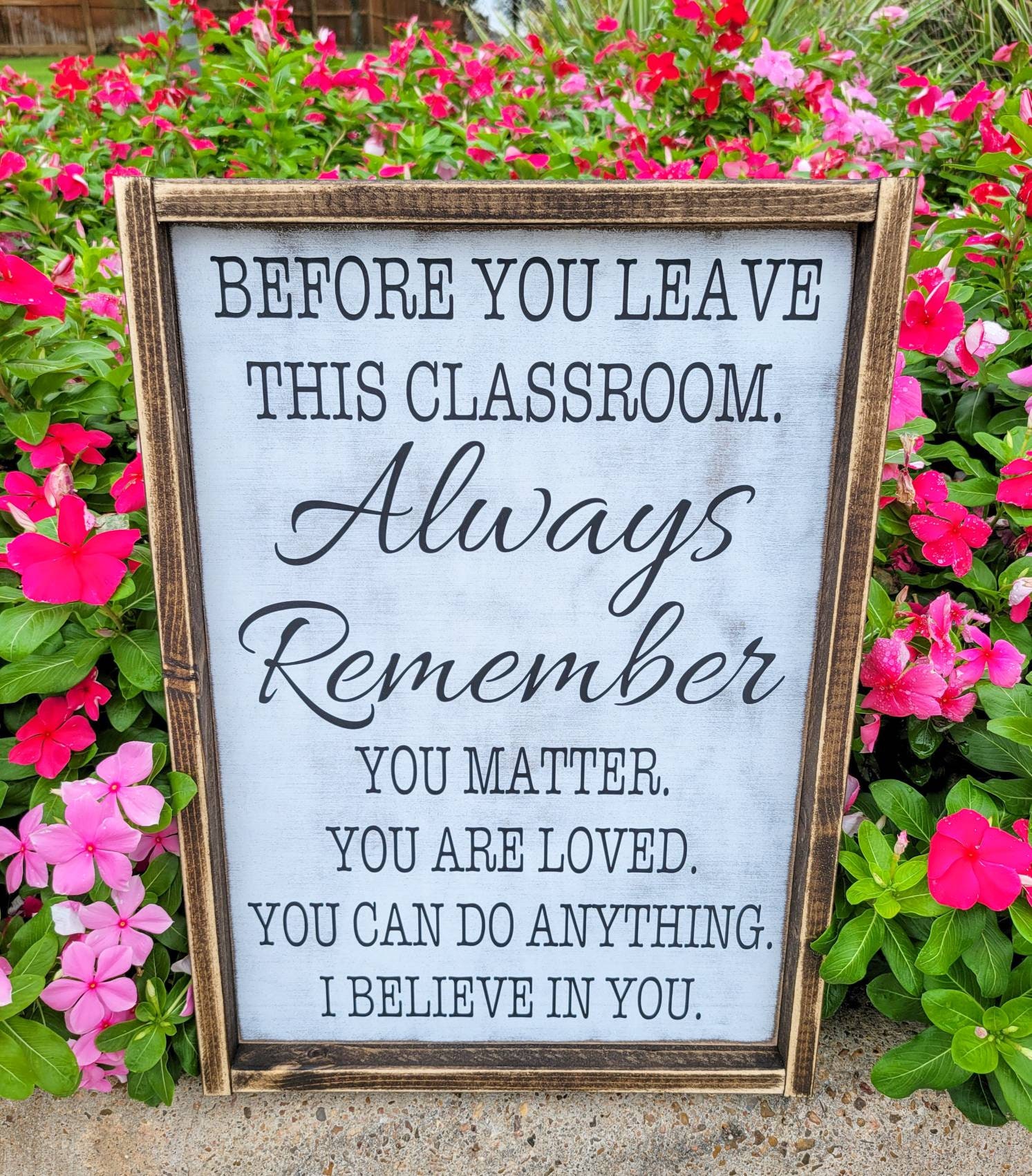 Before You Leave This Classroom Sign Welcome Classroom Sign - Etsy