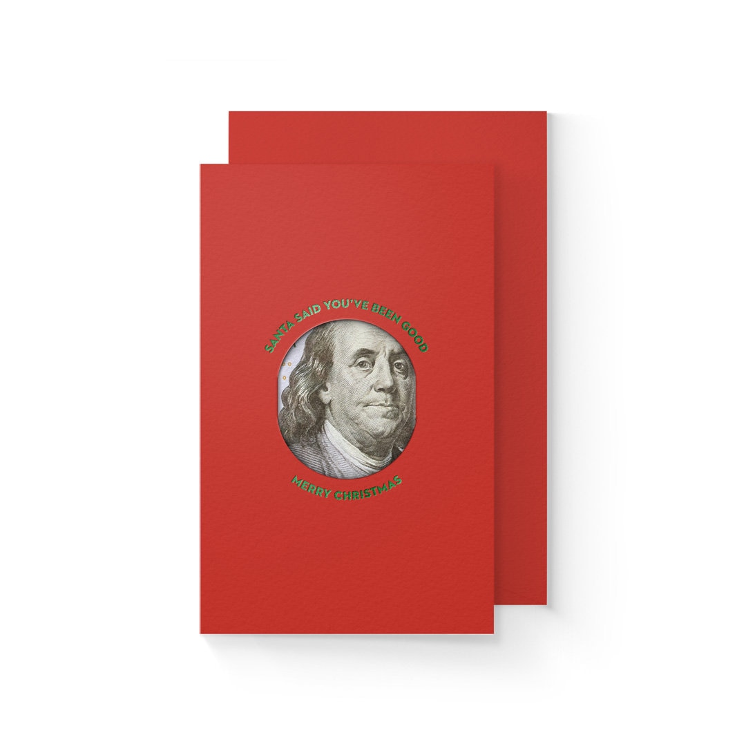 Santa Said Cash Card - Etsy