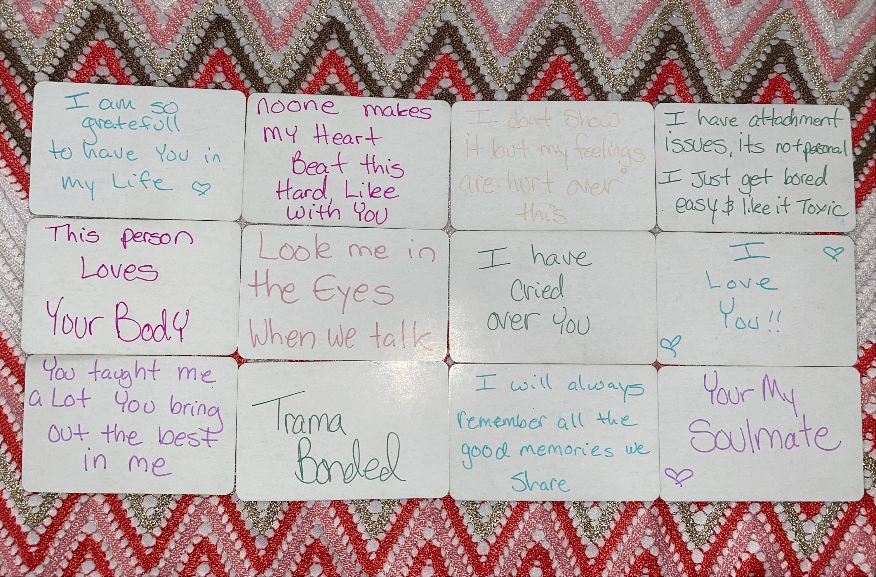 12 Card Reading Channeled Message Cards Your Ex Person or Crush How ...
