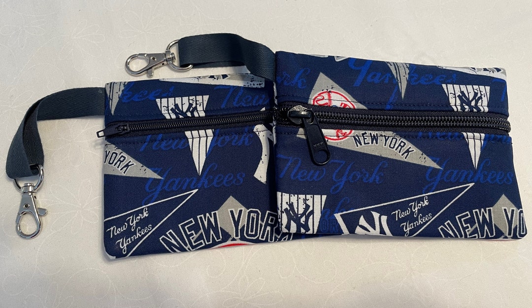 New York Yankees Coin Purse/gift Card Holder - Etsy