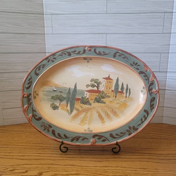 Vintage Serving Platter - Etsy