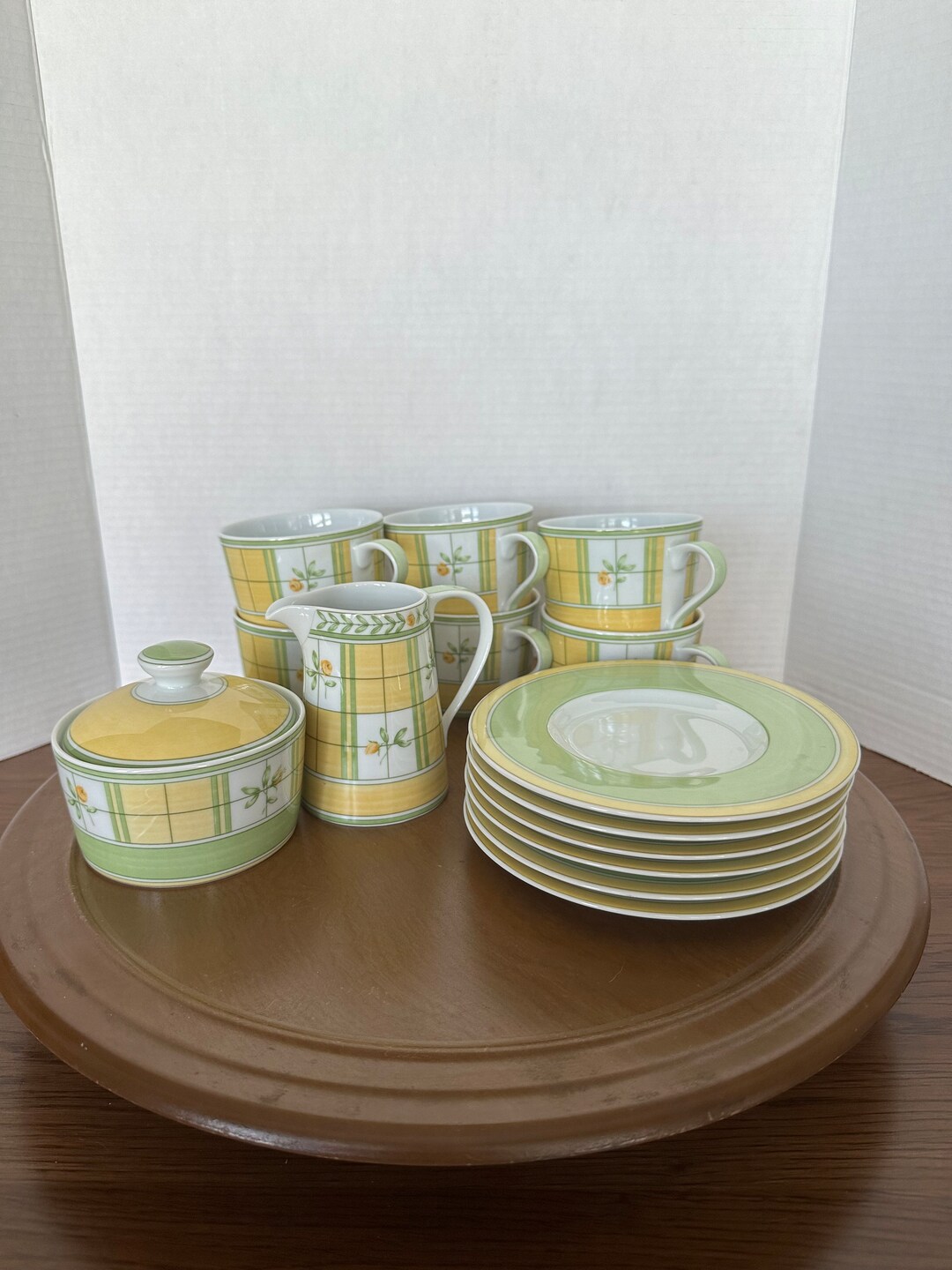 Vintage Mikasa Fine China Tea Service Set of 15 Pieces - Etsy