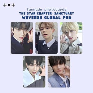 TXT Sanctuary: POB Photocards - Etsy