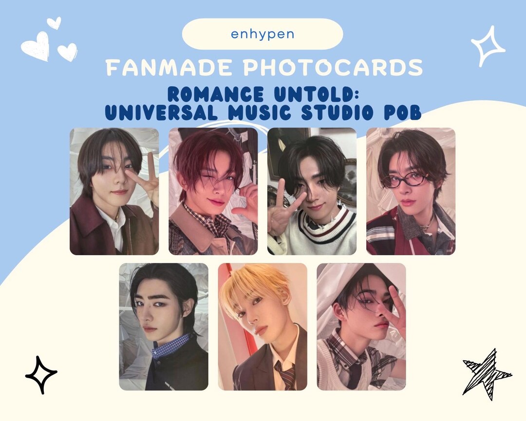 ENHYPEN Romance Untold: UMS Photocards - Etsy