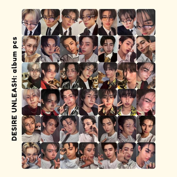Enhypen Photocards Desire Unleash - Etsy