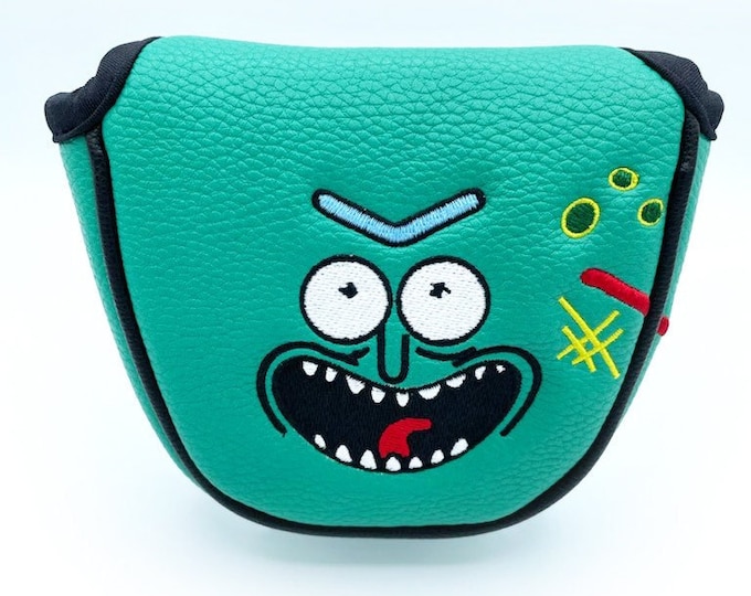 Pickle Rick Standard Mallet Putter Cover - Etsy