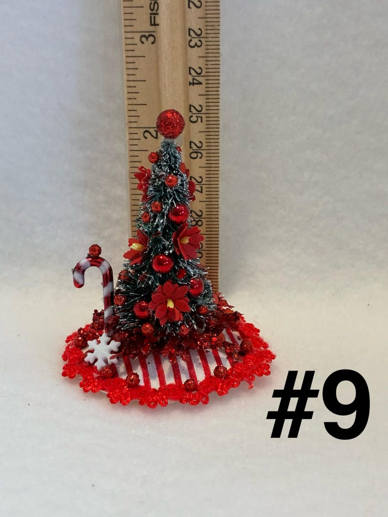 Vol-04 Christmas Trees Dollhouse Miniatures - Etsy