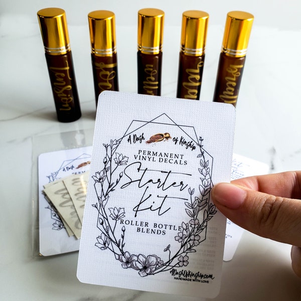 Roller Bottle Labels - Etsy