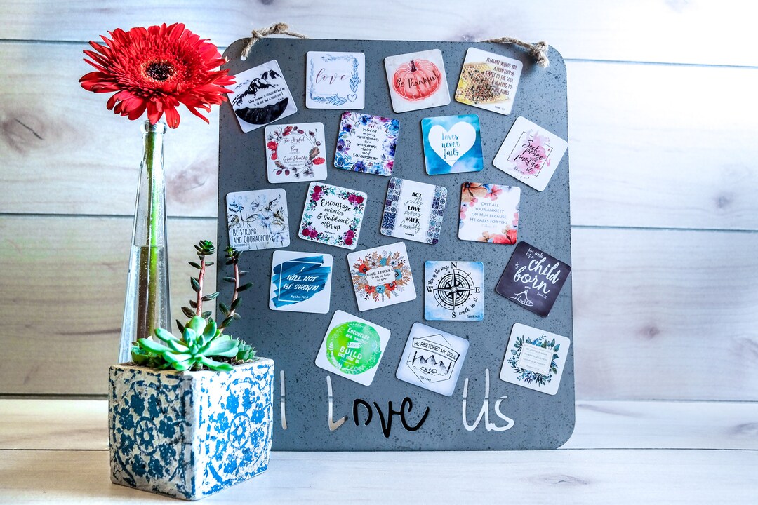 Scripture Magnets | Bible Verse | Refrigerator Magnets | Cute Magnets ...