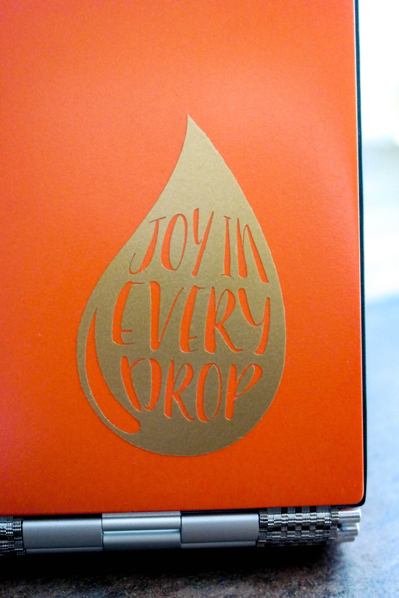 Essential Oil Decal Joy in Every Drop Essential Oil | Etsy