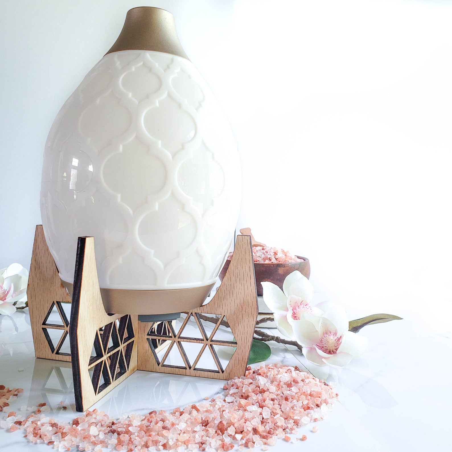 Diffuser Stand Essential Oil Diffuser Display Geometric - Etsy