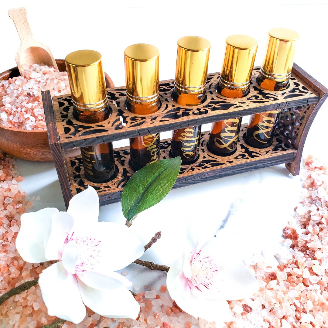Essential Oil Roller Bottle Stand - Etsy