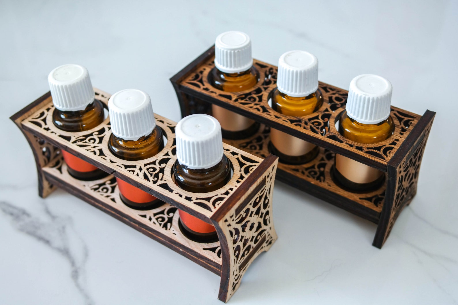 Essential Oil Stand Holds 3 Essential Oil Bottles | Etsy