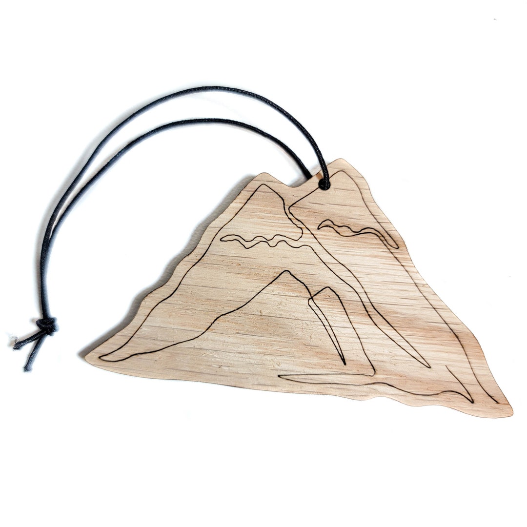 Mountain Wood Diffuser | Natural Air Freshener | Ornament - Etsy