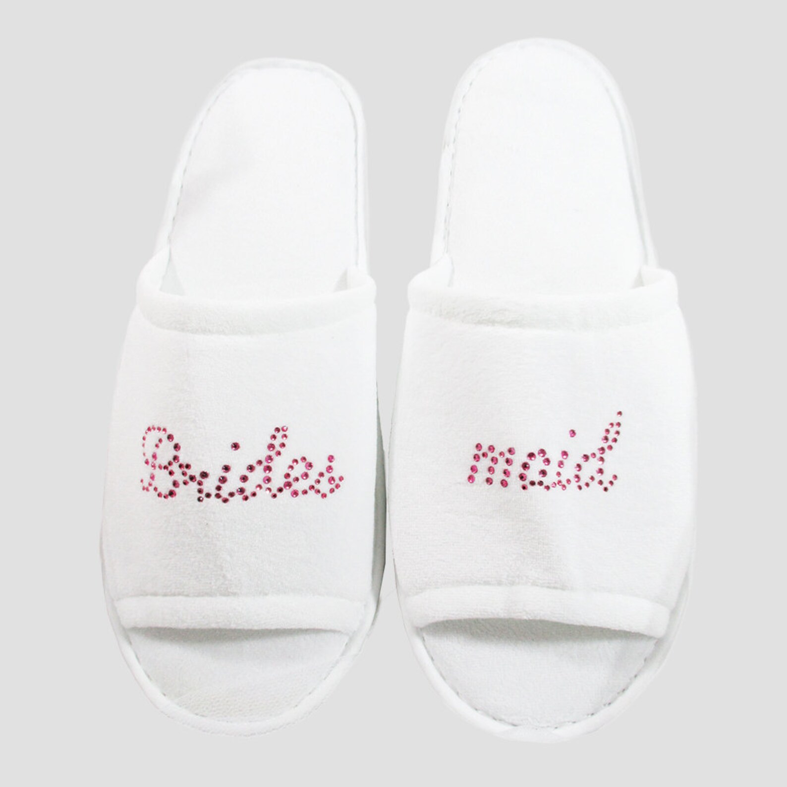 RHINESTONE Personalised Slippers Bridal Wedding Bride - Etsy