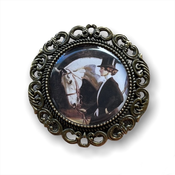 Equestrian Stock Pin - Etsy