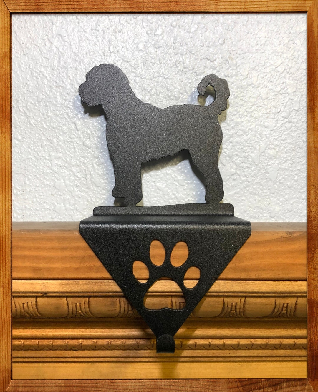 Goldendoodle Christmas Stocking Holder - Etsy