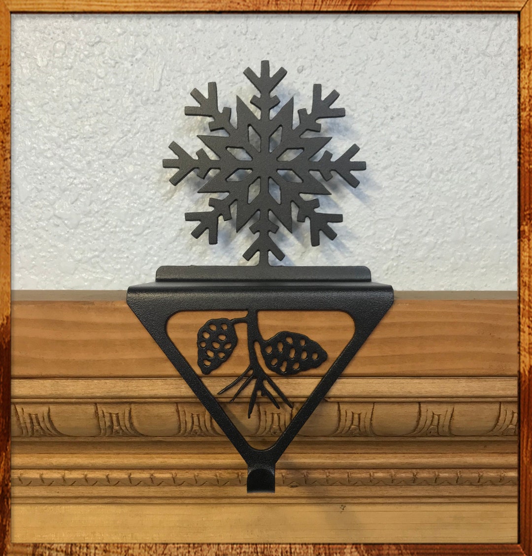 Snowflake #1 Christmas Stocking Holder - Etsy